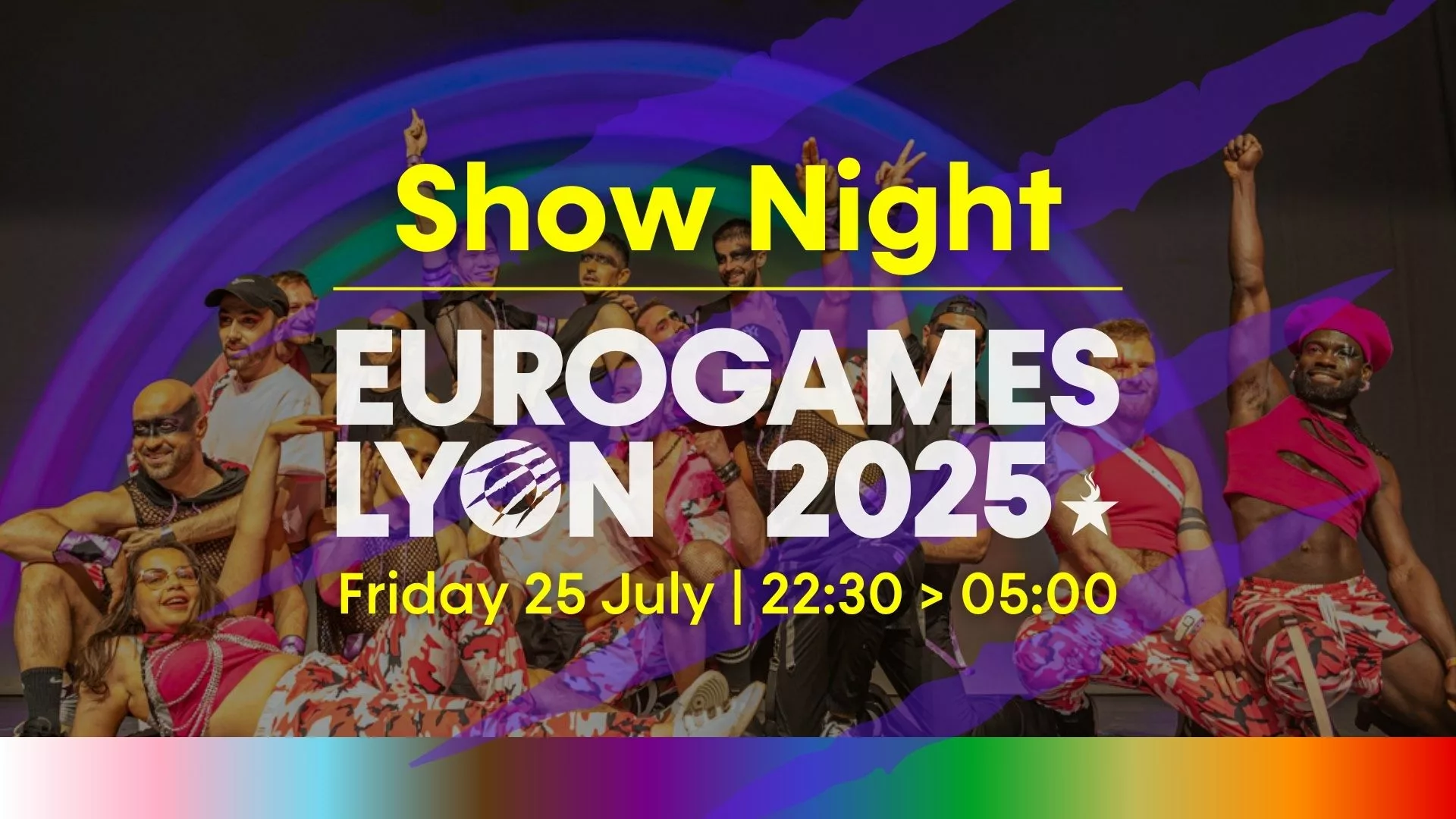 Les EuroGames font leur Show & Soirée Pop - EuroGames Lyon 2025